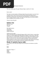 Pokemon Anthro Emerald Additions | PDF