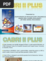 Chapter01 - Using Cabri Jr. | PDF | Menu (Computing) | Geometry
