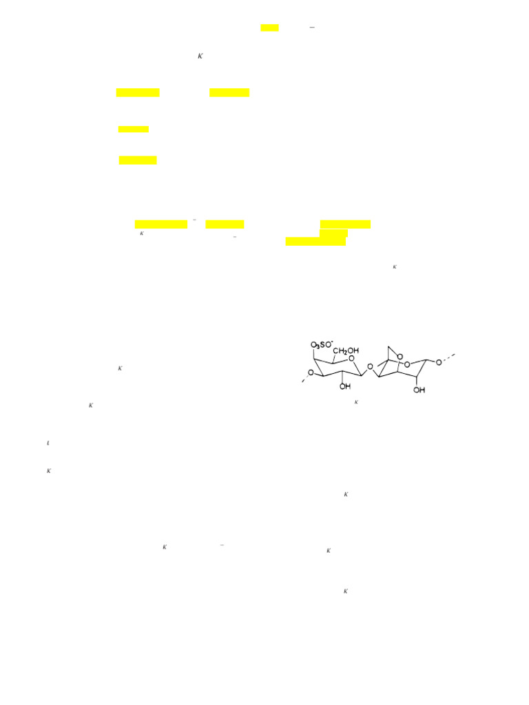 On The Molar Mass of Kappa Carrageenan in The Course of Conformational ...