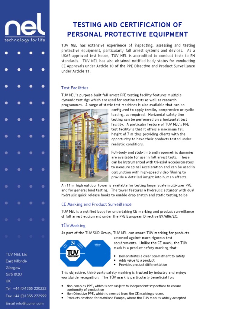 TUV NEL Notified Body CE | PDF