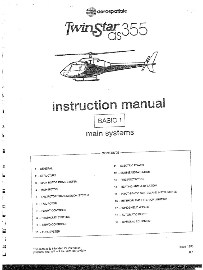 Manual Tierra AS355 | PDF