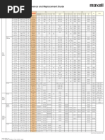 Watch Battery Cross Reference - Chart Guide | PDF | Companies | Energy ...