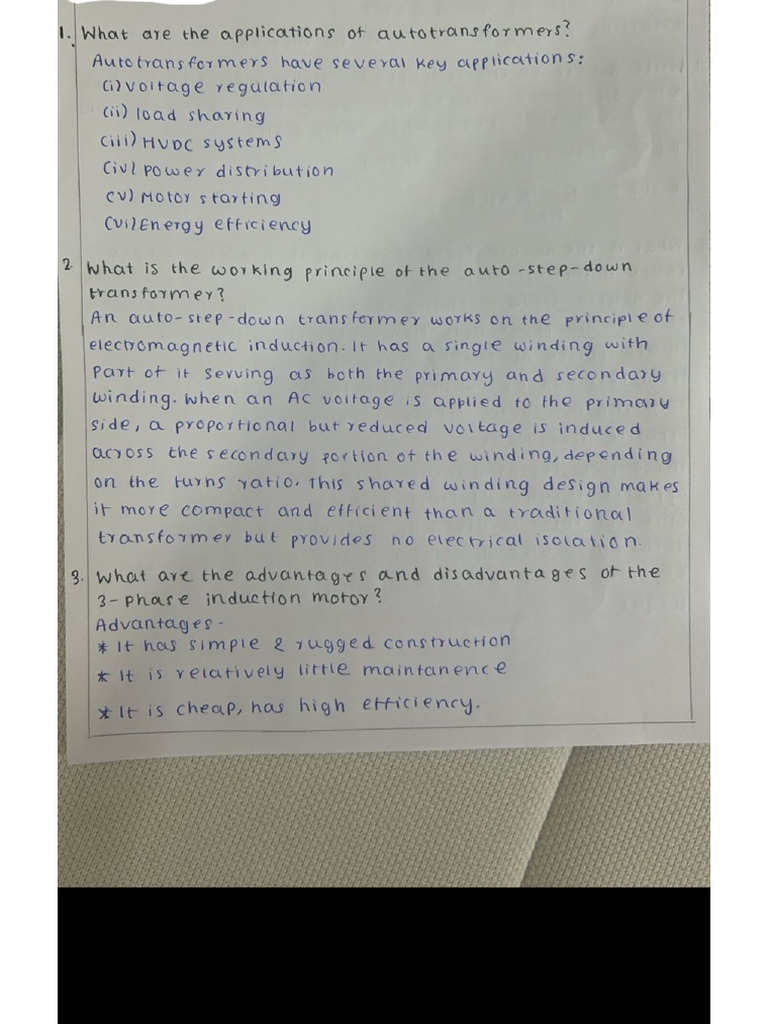 BEE Assignment and Imp Questions. | PDF