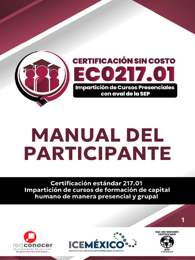 Manual 217 Sesión 1 SINAA | PDF | Evaluación | México