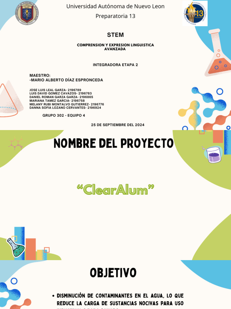 302-Evidencia Stem 2-Equipo 4 PDF | PDF | Agua