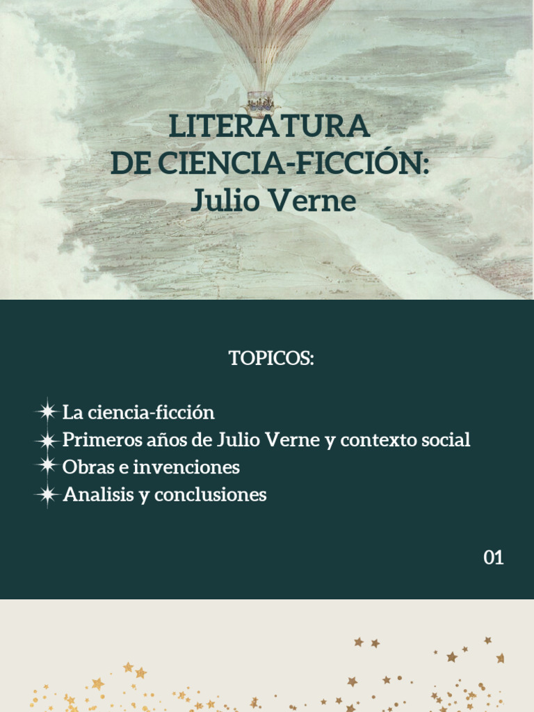 Julio Verne: Pionero de la Ciencia-Ficción | PDF | Julio Verne ...