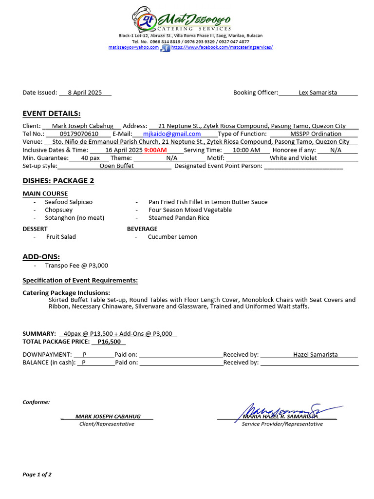 Servag 2025 467 Mark Joseph Cabahug 40 Pax Ordination Apr 16 2025 QC ...