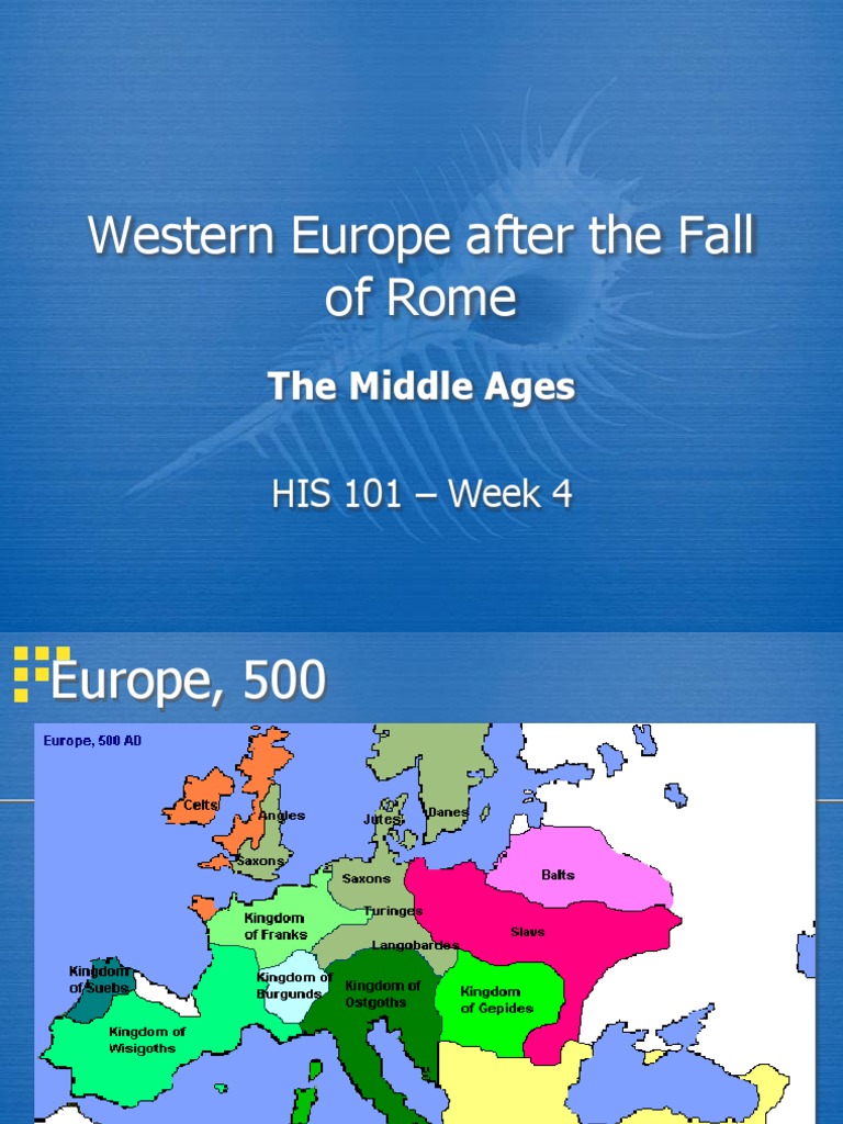 Western Europe After The Fall of Rome | PDF | Franks | Middle Ages