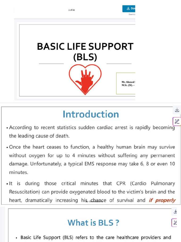 BLS | PDF