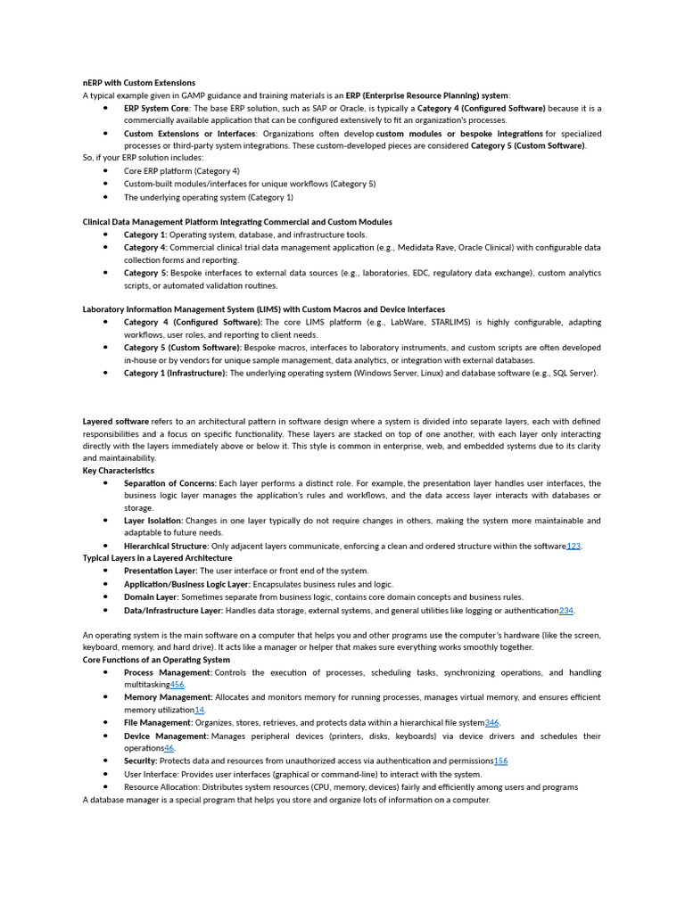 ERP Extensions and Custom Integrations | PDF | Databases | Enterprise ...