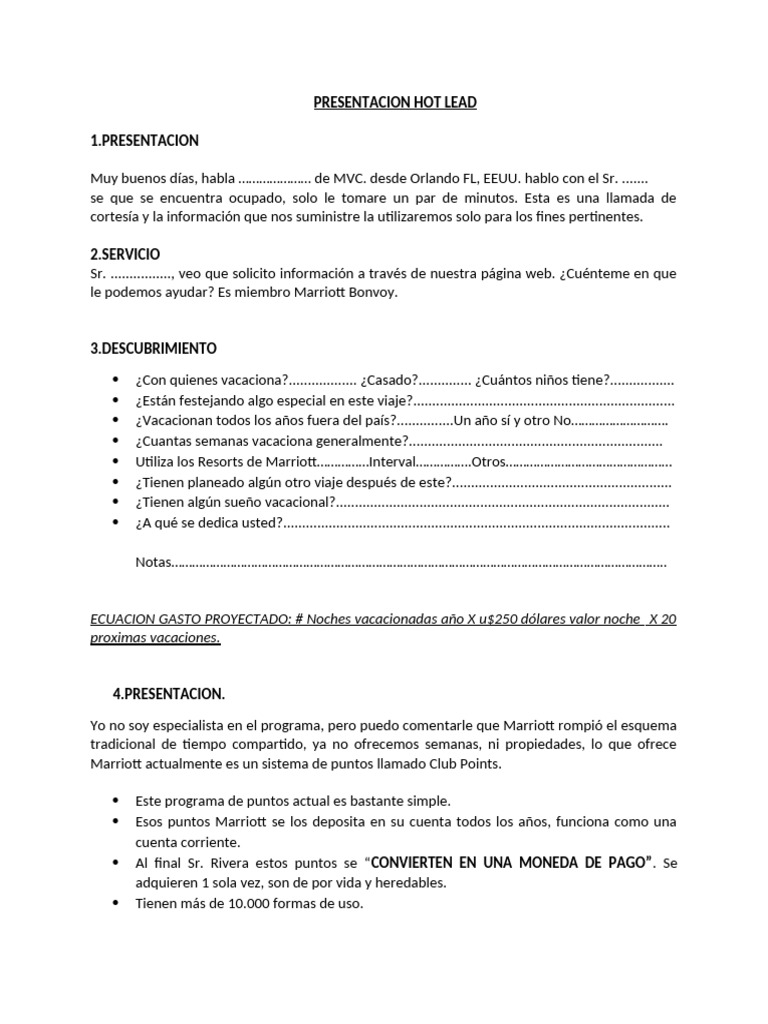 Presentacion Hot Lead | PDF