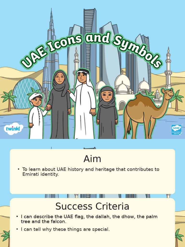 UAE Icons: Heritage and Significance | PDF | United Arab Emirates
