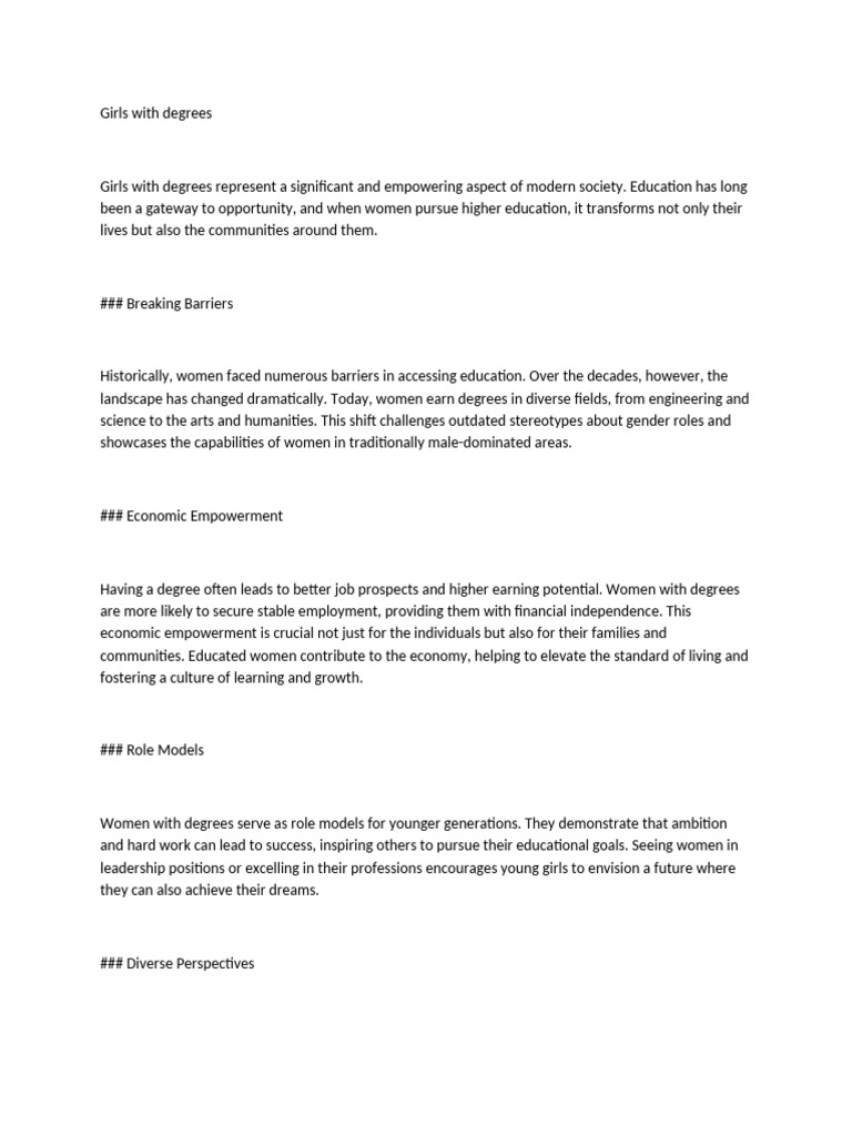 Empowering Girls Through Education | PDF | Social Psychology