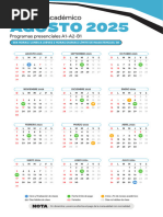 Calendario Escolar UAEM 2025-2026 | PDF