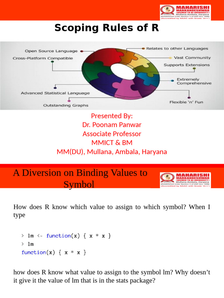 5 - Scoping Rules of R | PDF | Scope (Computer Science) | Variable (Computer Science)