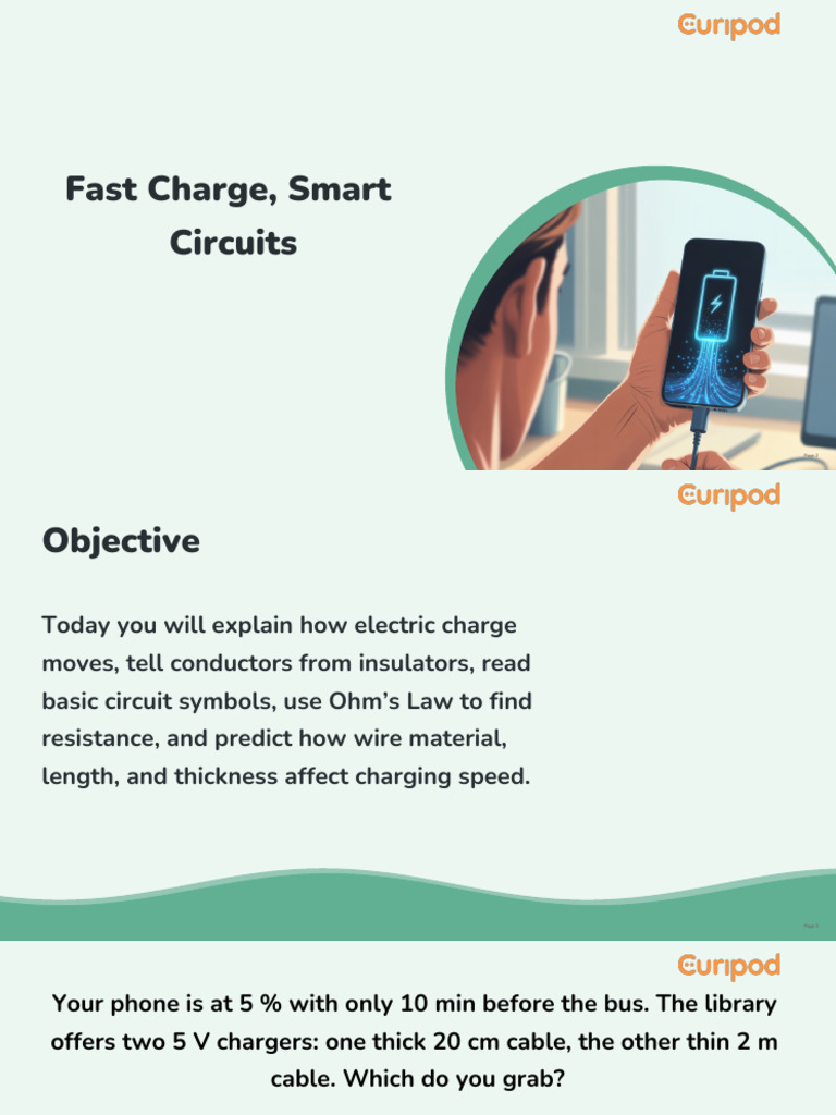 Fast Charge, Smart Circuits | PDF | Electric Current | Electric Charge