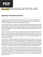 Dan Siegel-Wheel of Awareness Guided Meditation | PDF | Awareness | Mind
