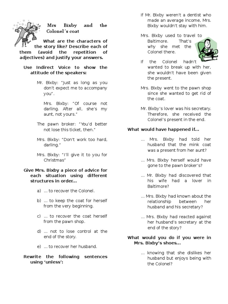 Mrs Bixby and The Colonel | PDF | Languages