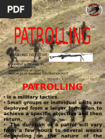 Military Observation Post Guidelines | PDF | Platoon | Warfare