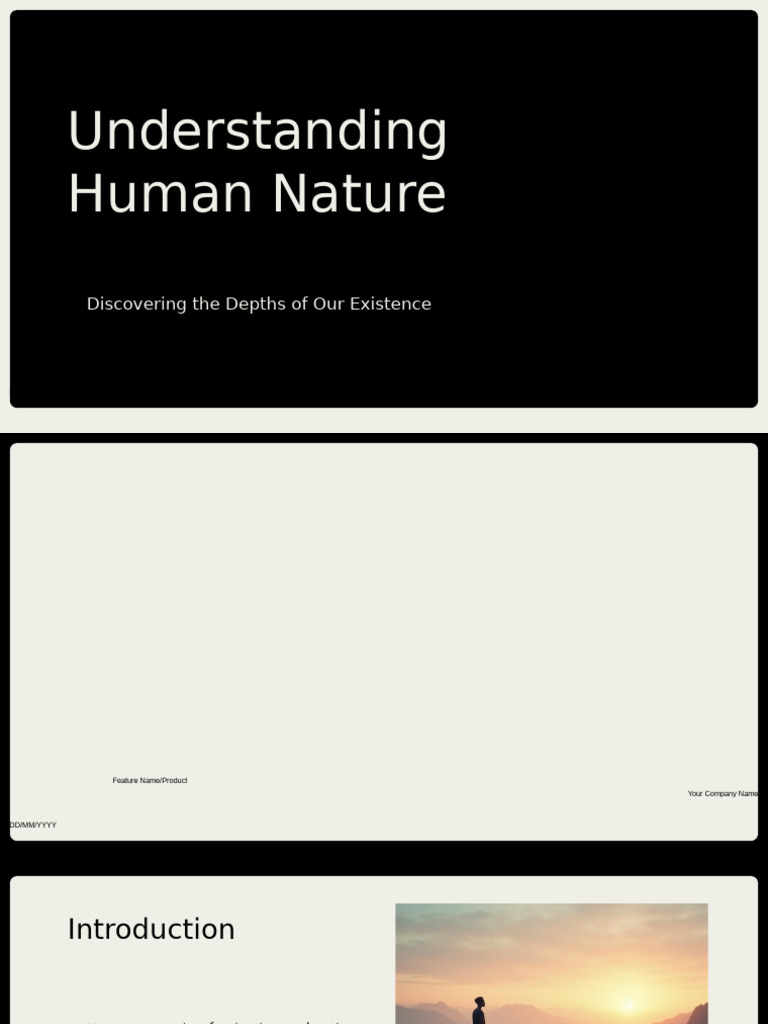 Exploring Human Nature and Growth | PDF | Mind | Disciplines