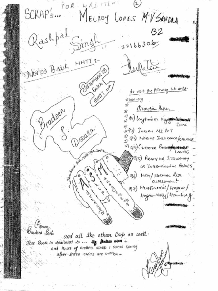 ASM Law - Bradson D'Souza | PDF