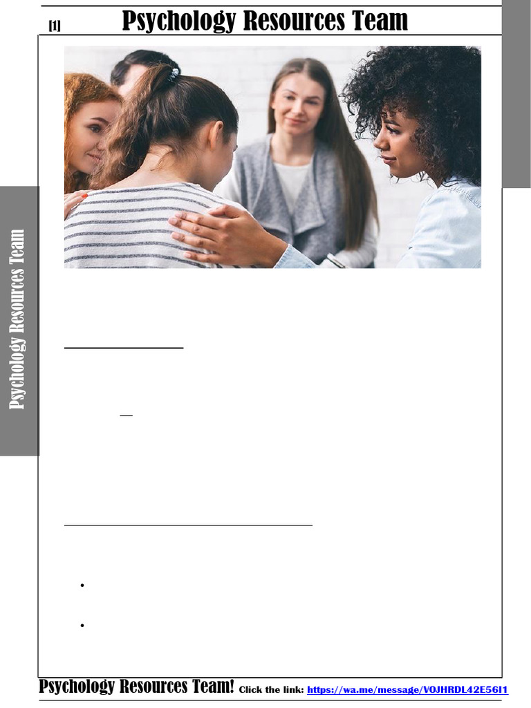 Role-Playing Scenarios in Therapy | PDF | Fear | Anxiety