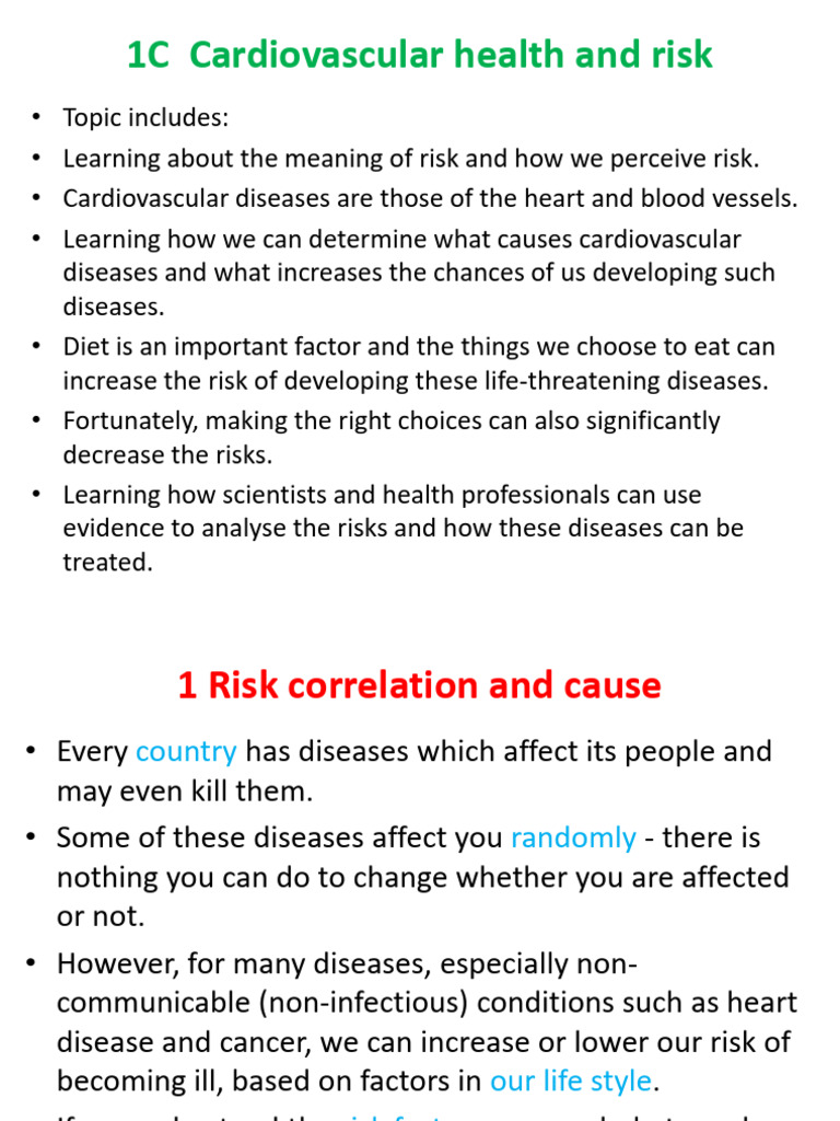 1 C Cardiovascular Health | PDF | Body Mass Index | Cardiovascular Diseases