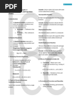 Class 10 Science Ch1 Detailed Notes | PDF | Chemical Reactions | Redox