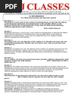 ISA 240: Fraud Risk Assessment Guidelines | PDF