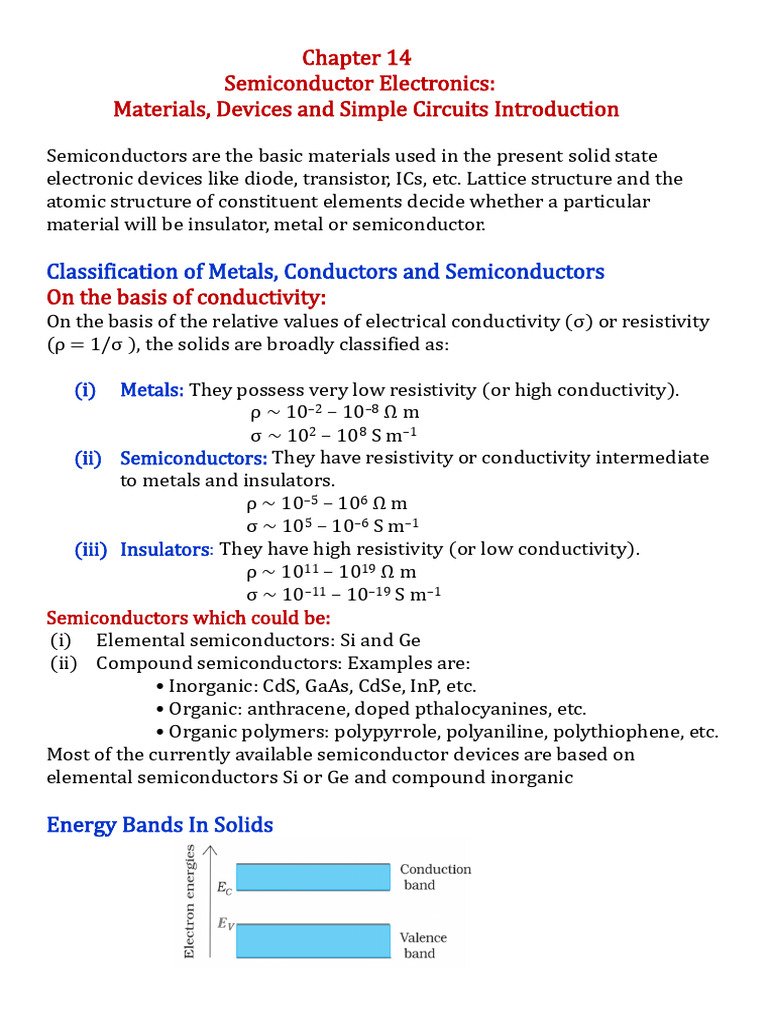 Hsslive Xii Physics Chapter 14 Seema | PDF | P–N Junction | Rectifier