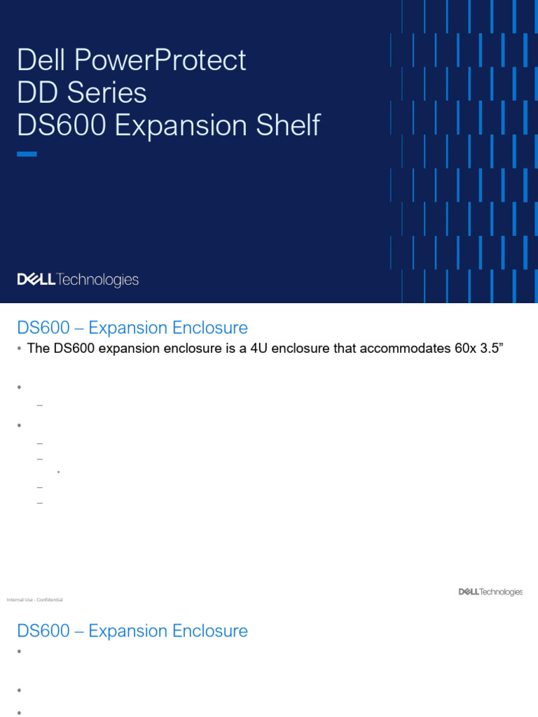Dell DS600 Expansion Shelf Overview | PDF | Computer Architecture ...