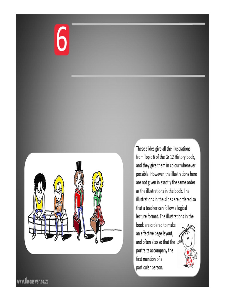 Grade 12 History Topic 6 Slides | PDF