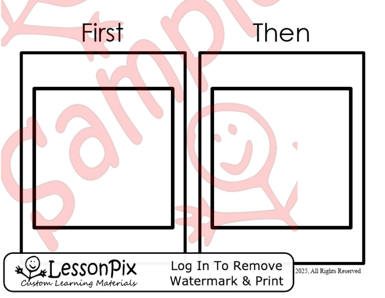 First+Then Material 35269121 | PDF