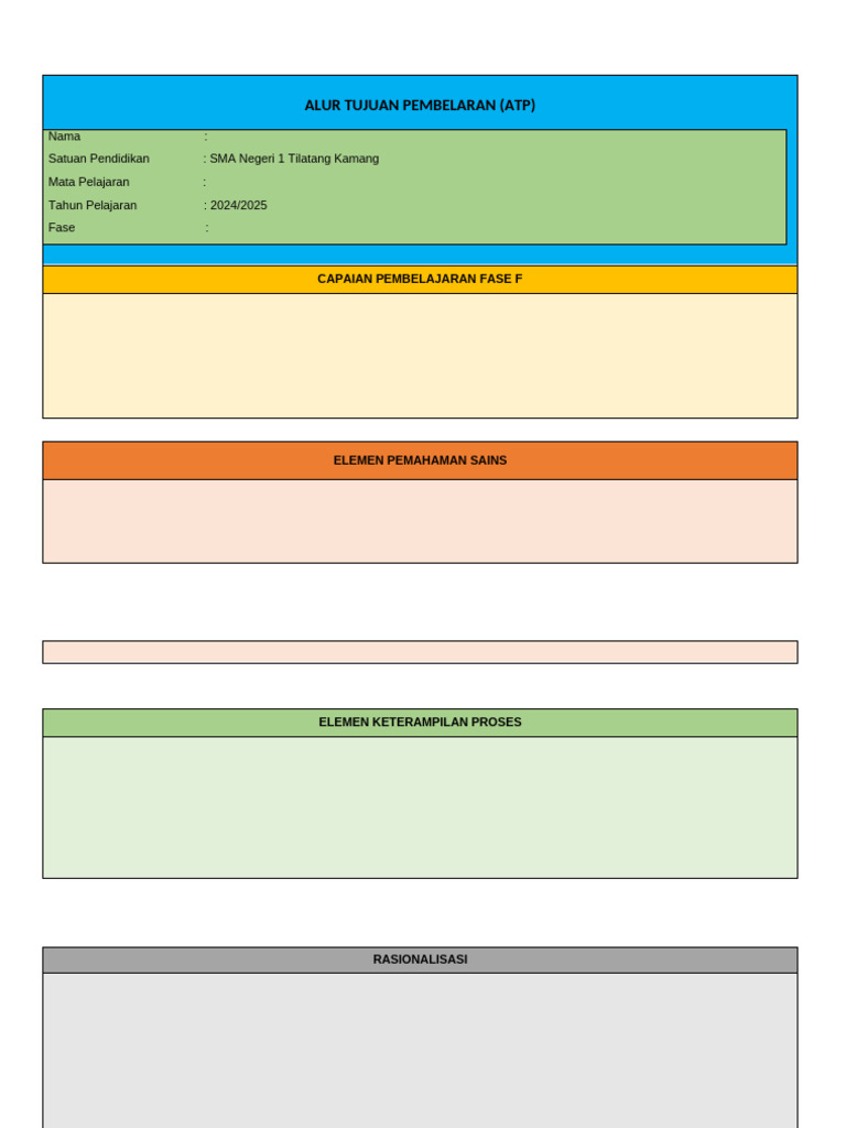 Format Atp.... Fase... | PDF