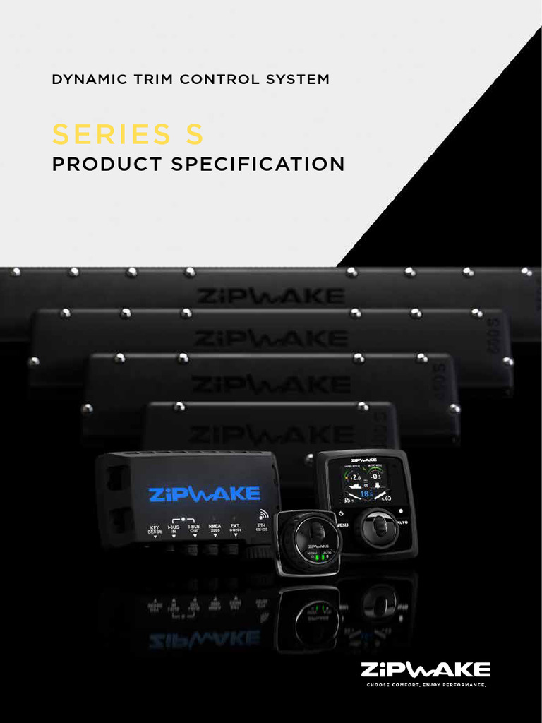 1010130-Zipwake Series S Product Specification-R3d | PDF | Propeller | Smartphone