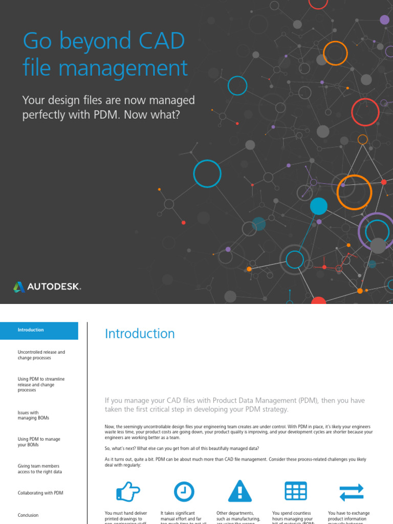 Go Beyond Cad File Management Ebook en | PDF | Product Lifecycle ...