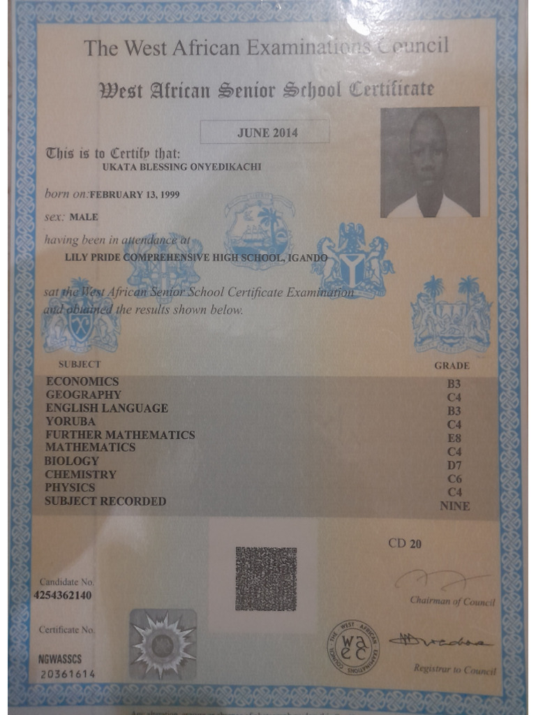Waec PDF | PDF