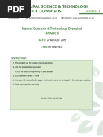 BECE 2025 Science Objective Test Questions | PDF