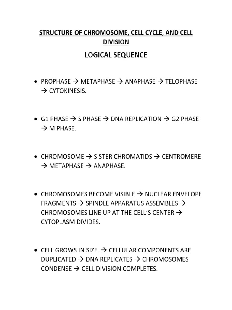 Logical Sequence | PDF