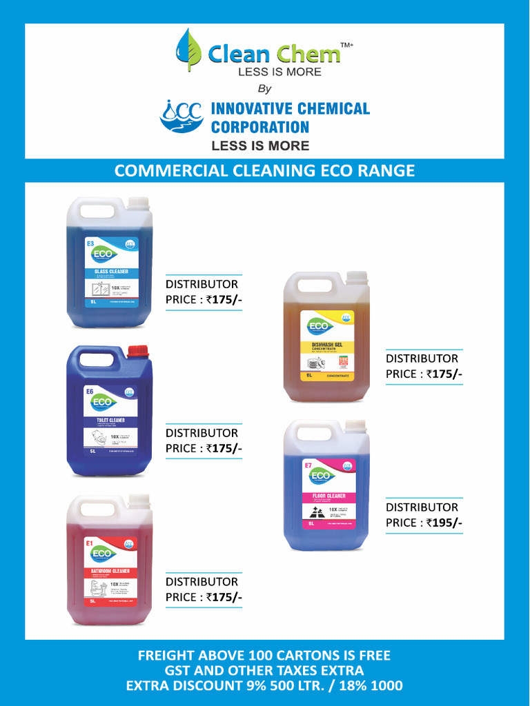 Eco Commercial Range 5ltr With Price | PDF