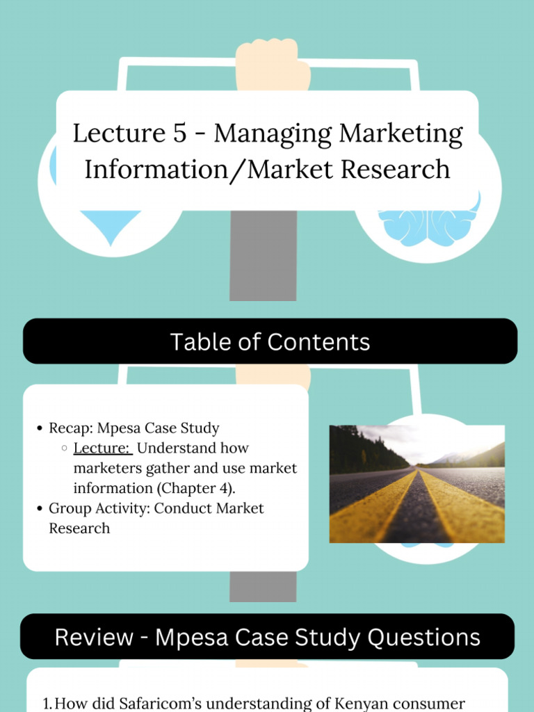 Lecture 5 - Managing Marketing Information | PDF