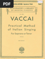 Vaccai Lessons 1-6 | PDF