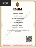 PSiRA Online User Manual Guide | PDF | Public Key Certificate | Websites