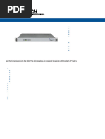 CBM-400 Datasheet 044 Web | PDF | Computer Network | Modem