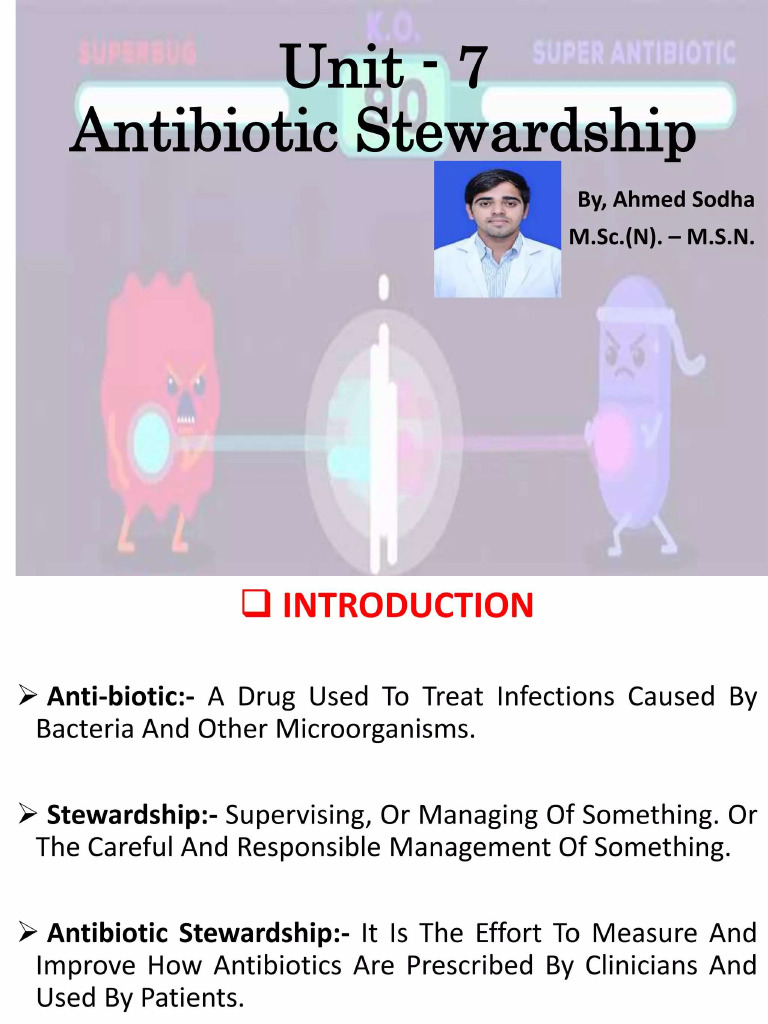 Antibiotic Stewardship Program | PDF