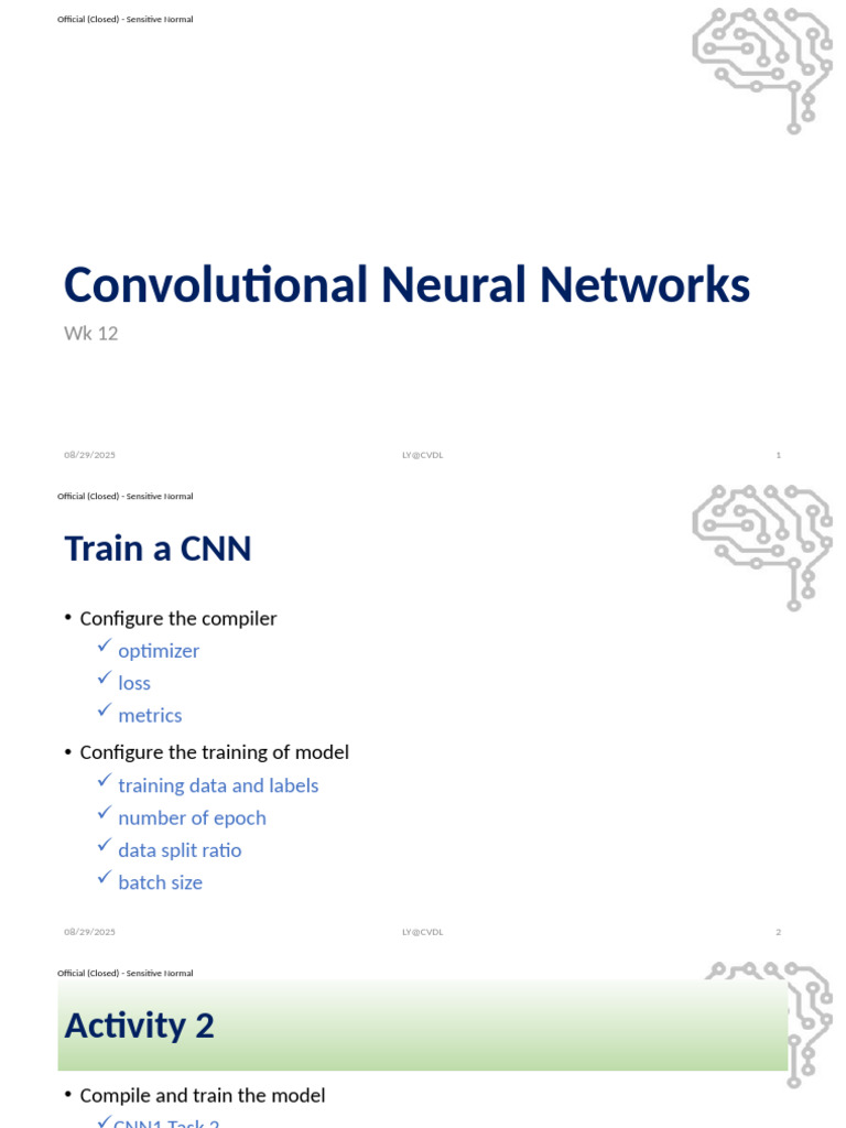 Topic8.3-Train A CNN | PDF