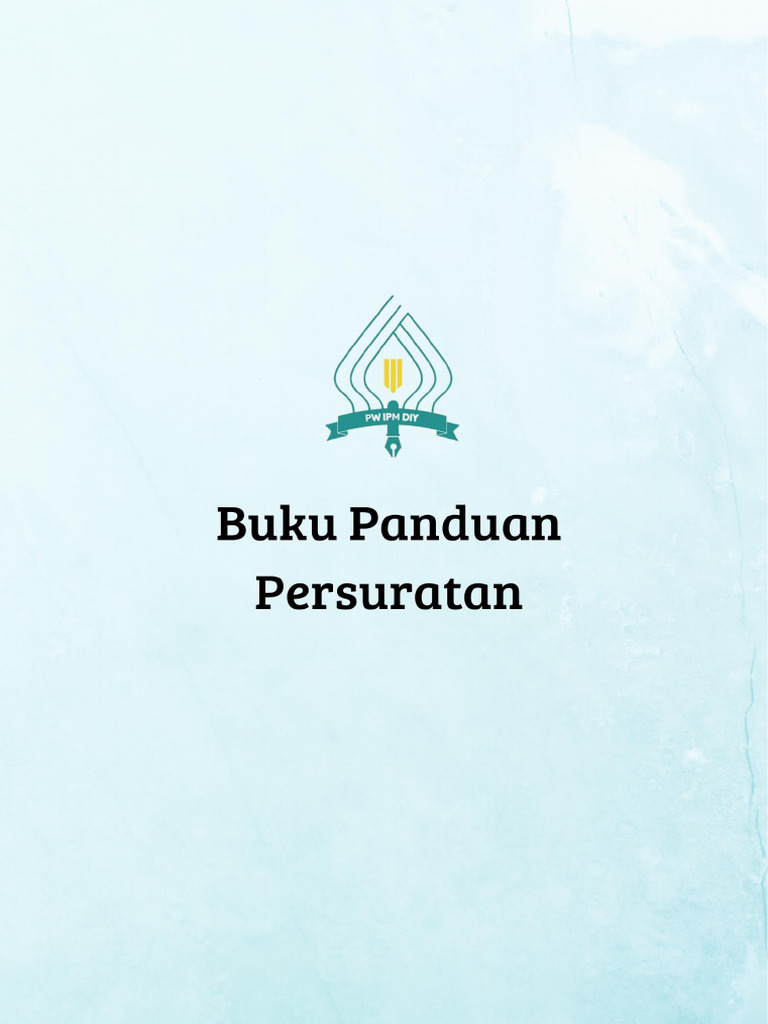 Panduan Administrasi Persuratan IPM | PDF