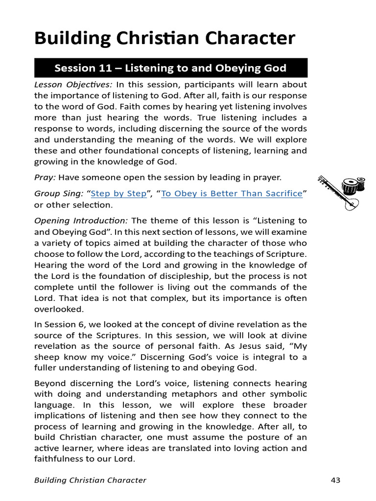 GE English VOL-1 Lesson-11 | PDF | Faith | Prayer