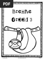 Graad 4 Wiskunde Les Gewone Breuke 2021 | PDF