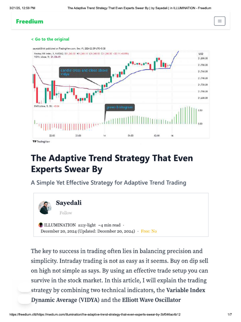 Trend Following Strategy | PDF